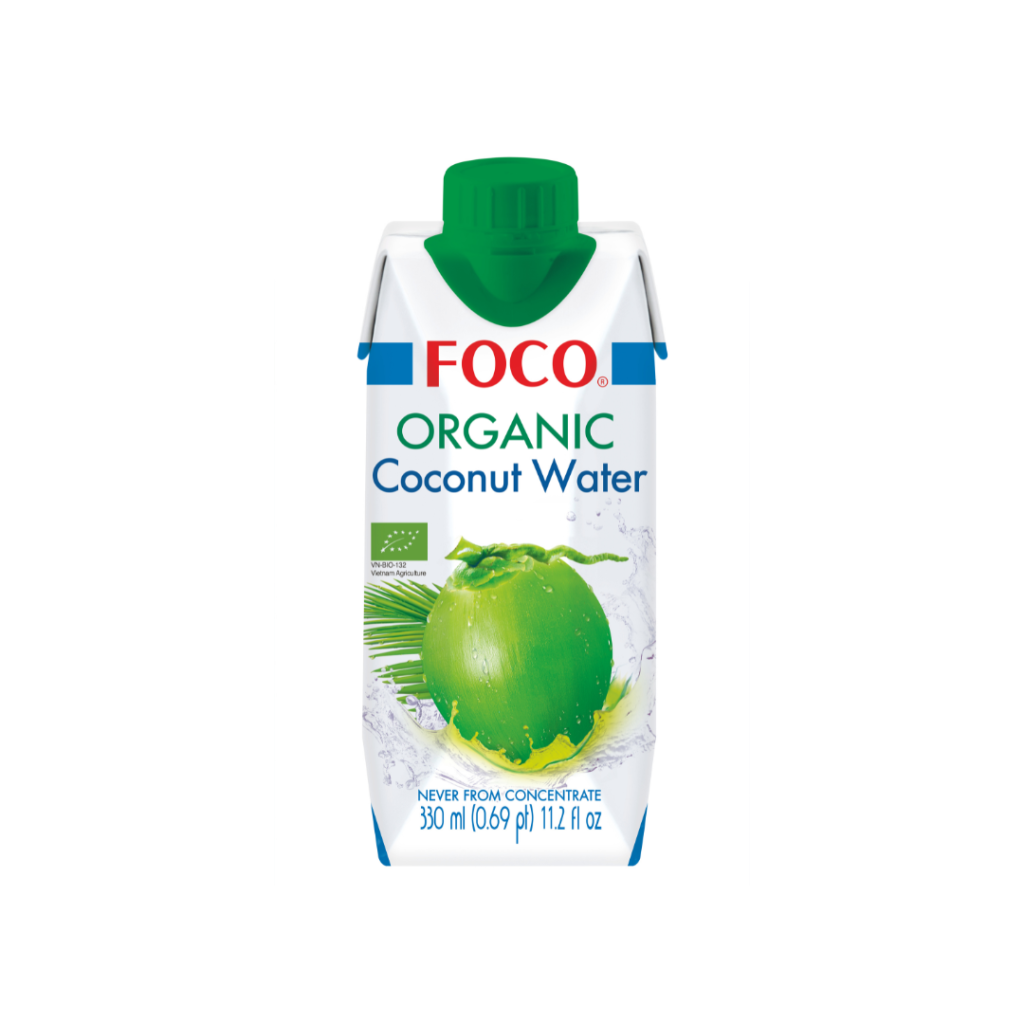 FOCO Organic coconut water 330 ml – bca